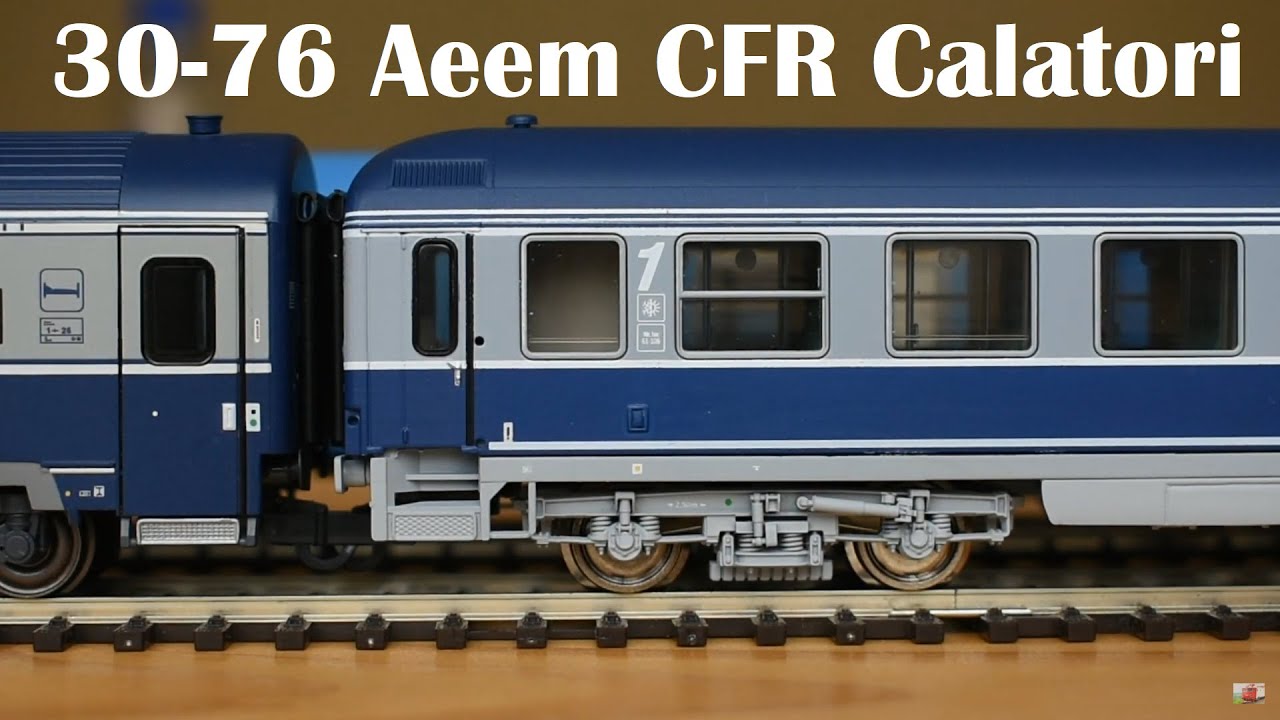 Prezentare vagon clasa I seria 30-76 Aeem CFR Calatori | STA 5604 ...