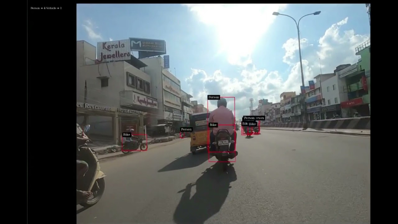 Object Detection in Indian Roads - 1 - YouTube