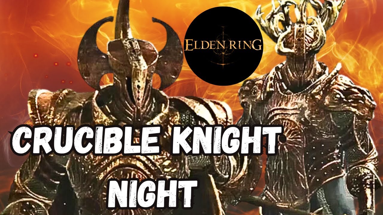 Crucible Knight Night- Elden Ring - YouTube