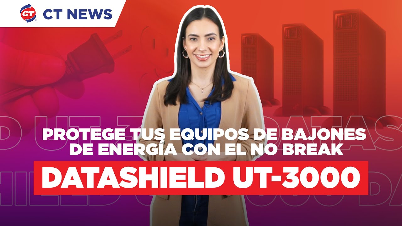 CT News | Conoce el No Break DataShield UT-3000. - YouTube