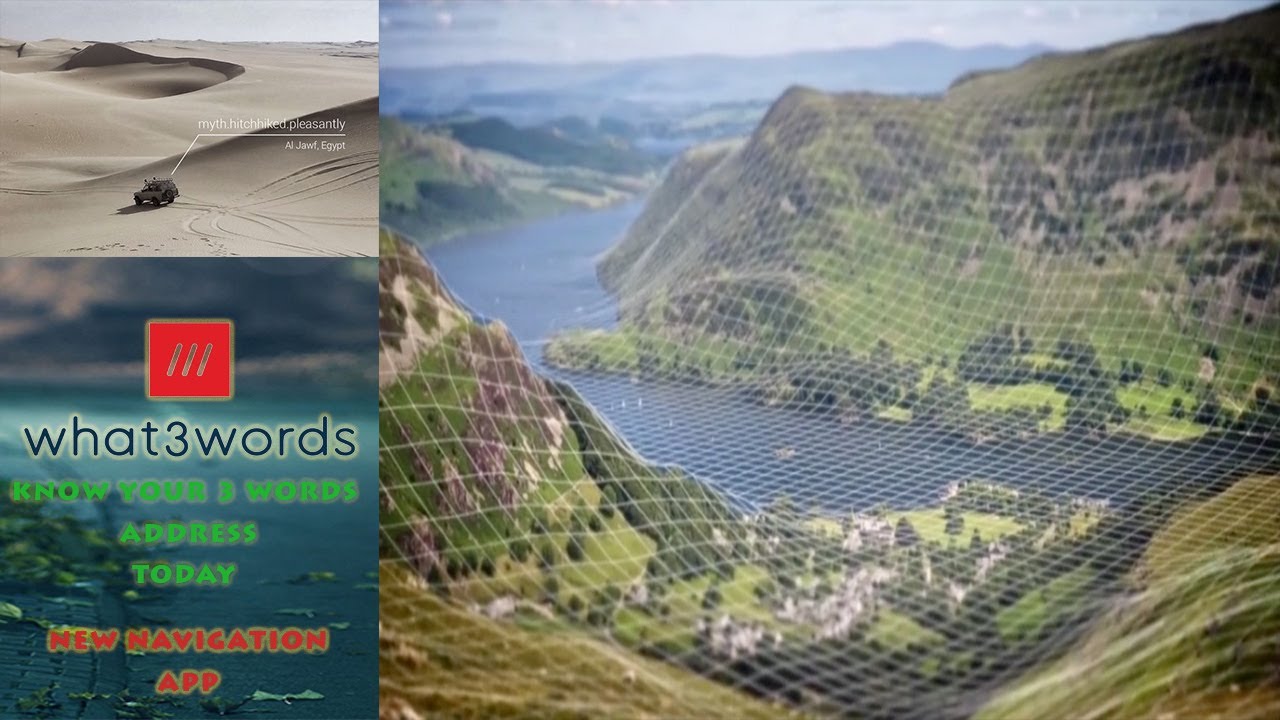 WHAT 3 WORDS, New way of navigation | Know your three word address ...