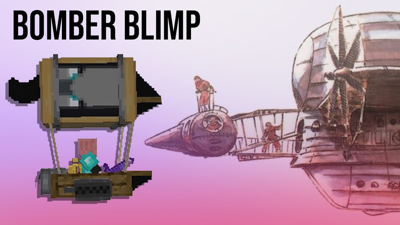Immersive Aircrafts Mod - Bomber Blimp - YouTube