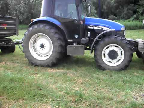 new holland td95d - YouTube