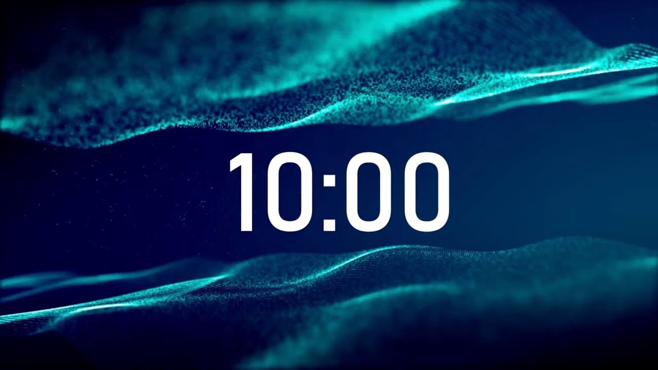 10 Minute Countdown Timer | Countdown for Classroom and Studying - YouTube