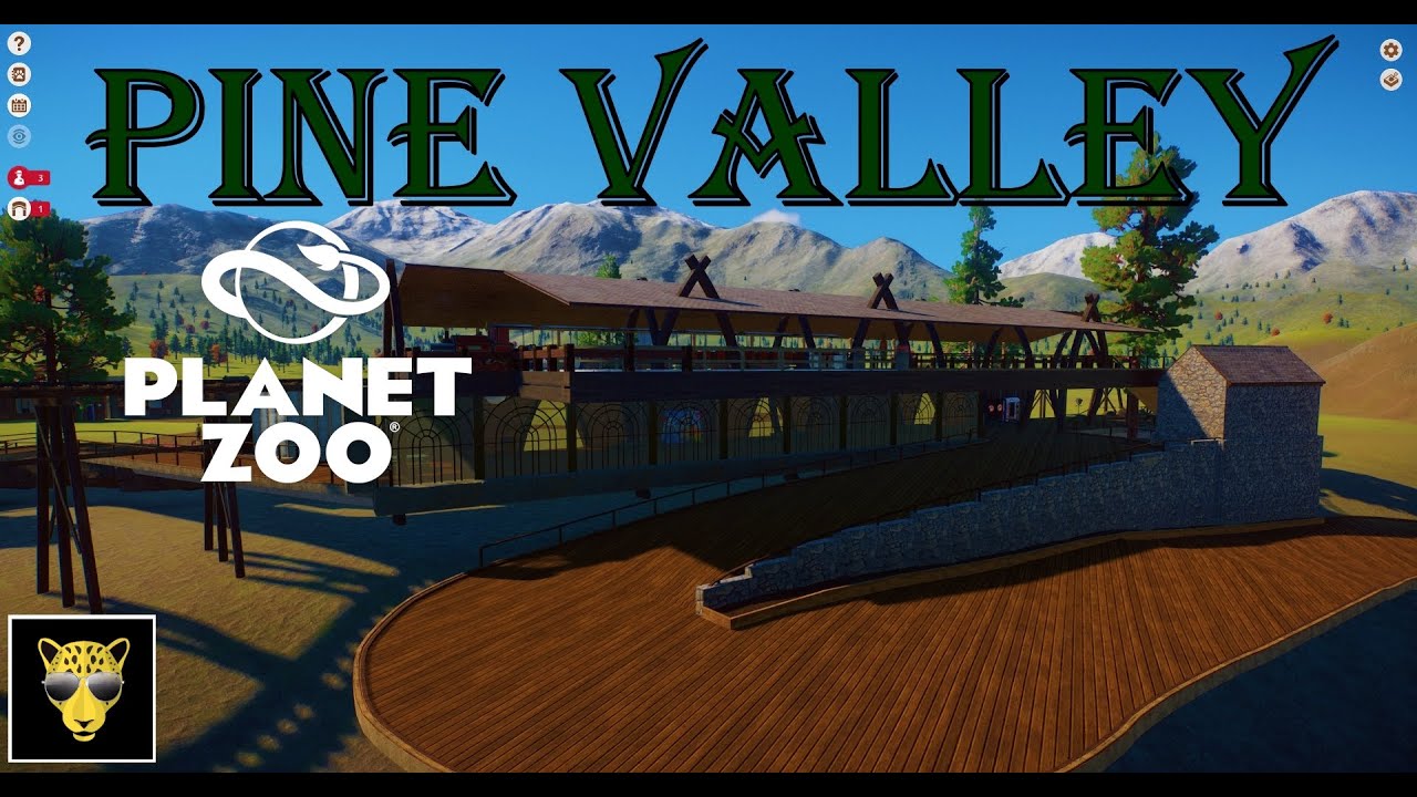 Planet Zoo - Pine Valley Zoo - Episode 8 - Entrance - YouTube