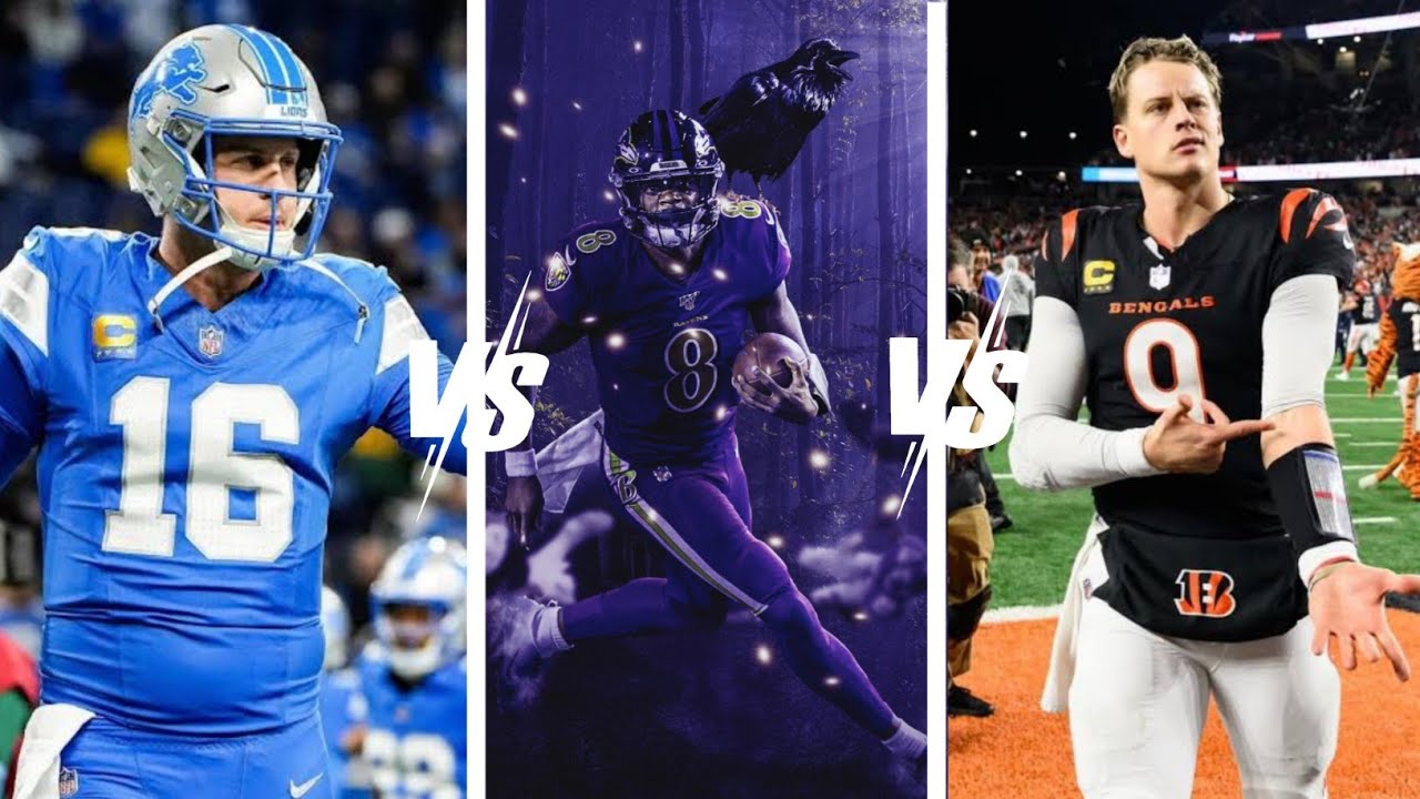 Comparison:JARED GOFF vs JOE BURROW vs LAMAR JACKSON ll Who is the Real ...
