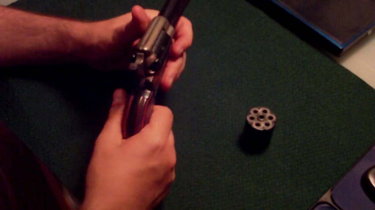 Heritage Rough Rider: changing the cylinders - YouTube