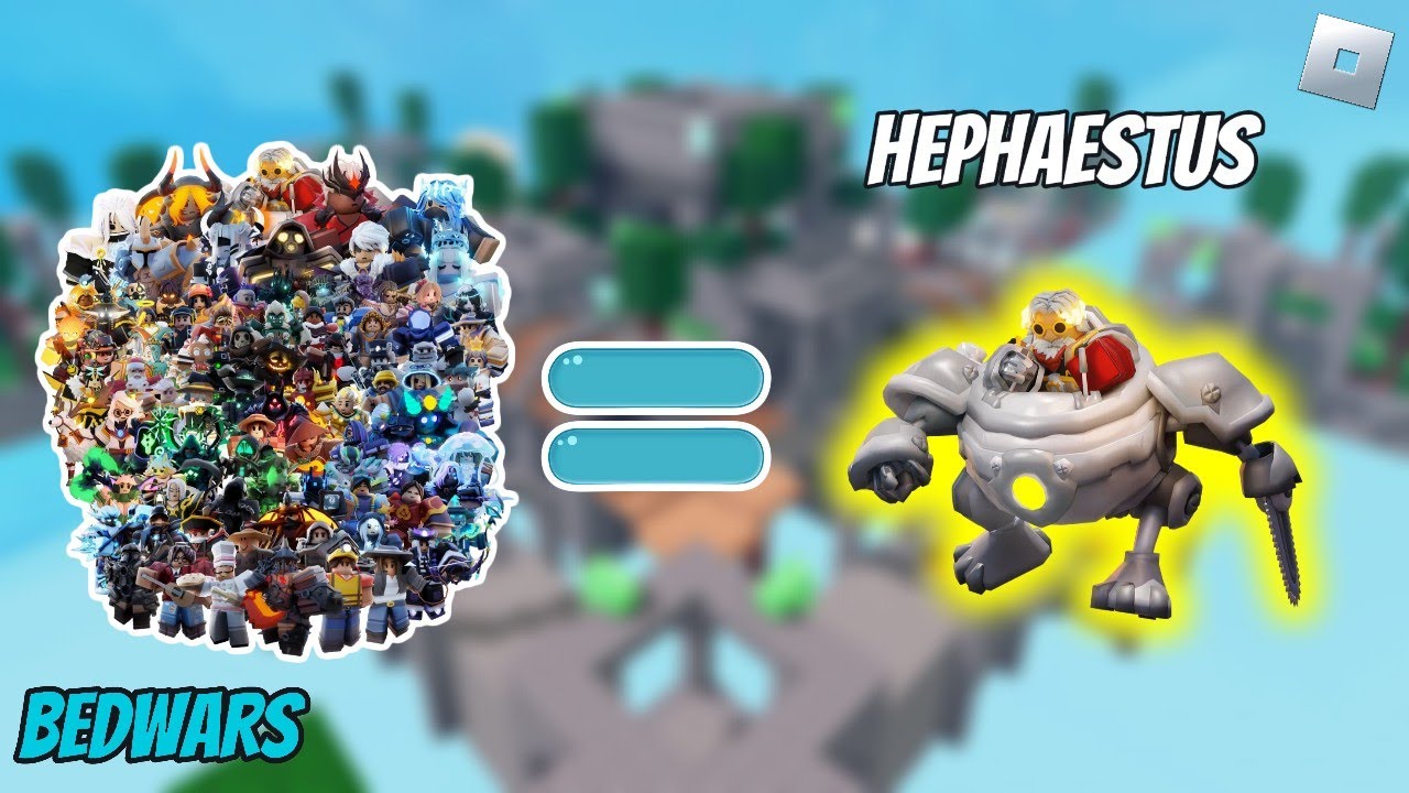 Hephaestus | Winning with every kit in Roblox Bedwars (S10) - YouTube
