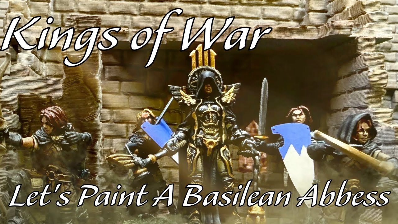Kings of War: Let's Paint a Basilean Abbess - YouTube