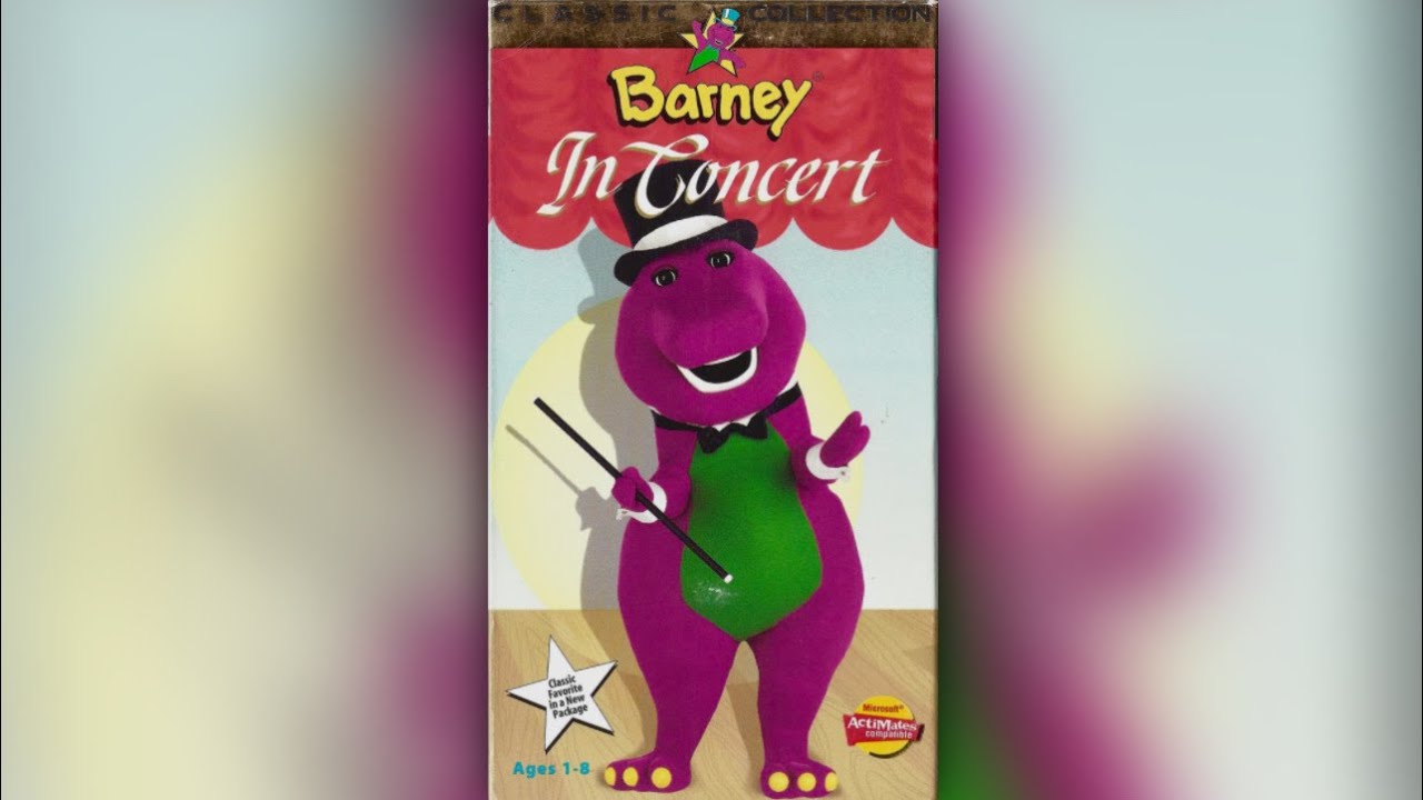 Barney And The Backyard Gang Barney In Concert Barney In Concert