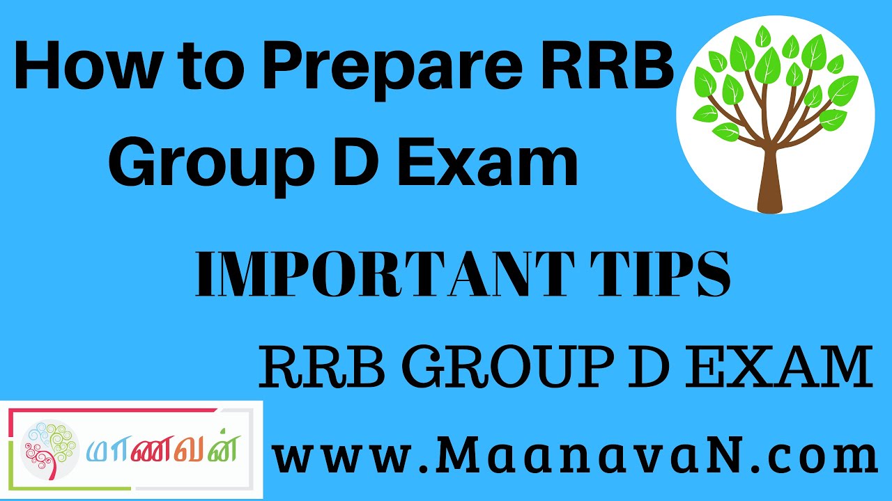 How to Prepare RRB Group D Exam And Tips - YouTube