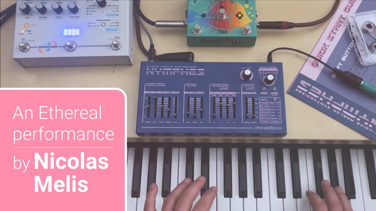 NYMPHES / An Ethereal performance by Nicolas Melis - YouTube