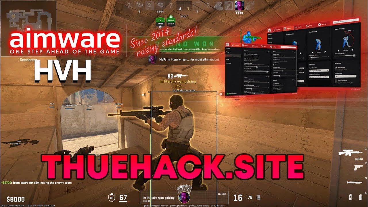 THUEHACK.SITE| THUÊ HACK CS2 BẢN AIMWARE HVH CỰC MẠNH SPIN BOT CS2!!! - 114 GAMING - YouTube