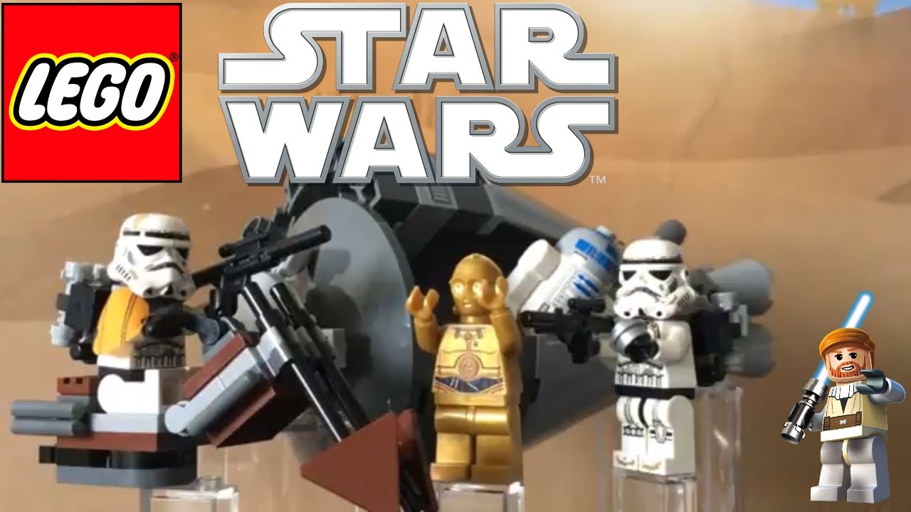Star Wars LEGO - Droid Escape (9490) - OB1 review - YouTube