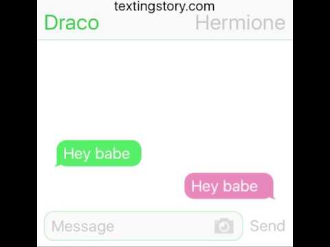 Dramione texting story part 8 - YouTube