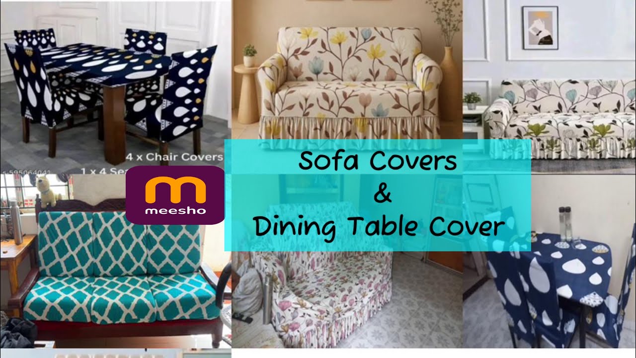 Meesho Sofa Set Cover and Dining Set Cover | #meeshohaul #sofacovers # ...