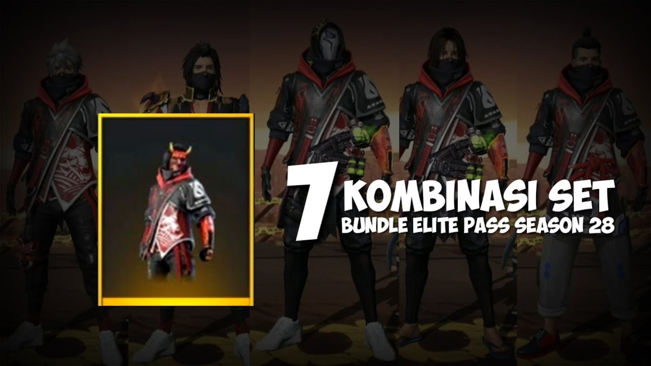 7 Kombinasi Set The Street Devil Bundle - FREE FIRE - YouTube