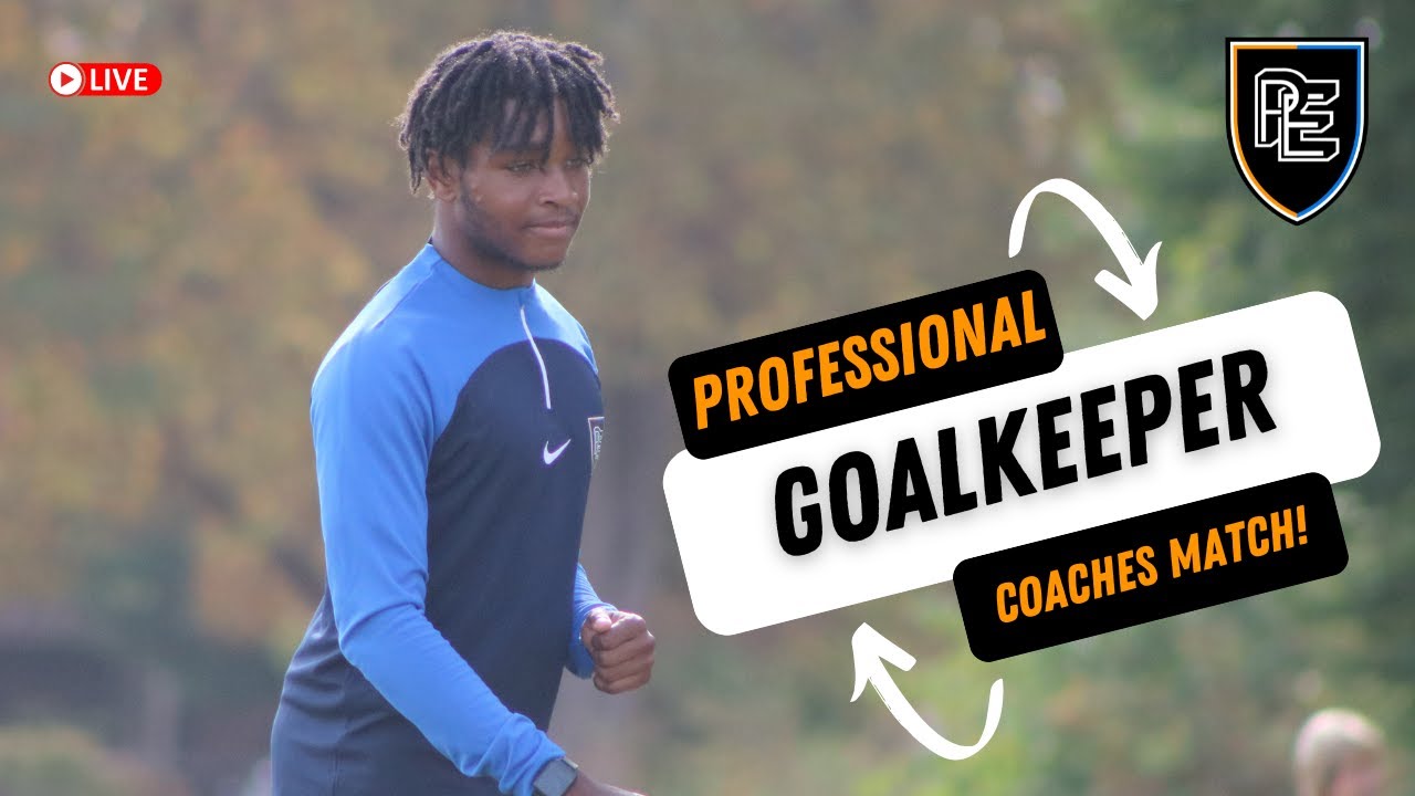 PROFESSIONAL GOALKEEPER COACHES GAME! | Chiefs VS Blazers | Pro Elite ...