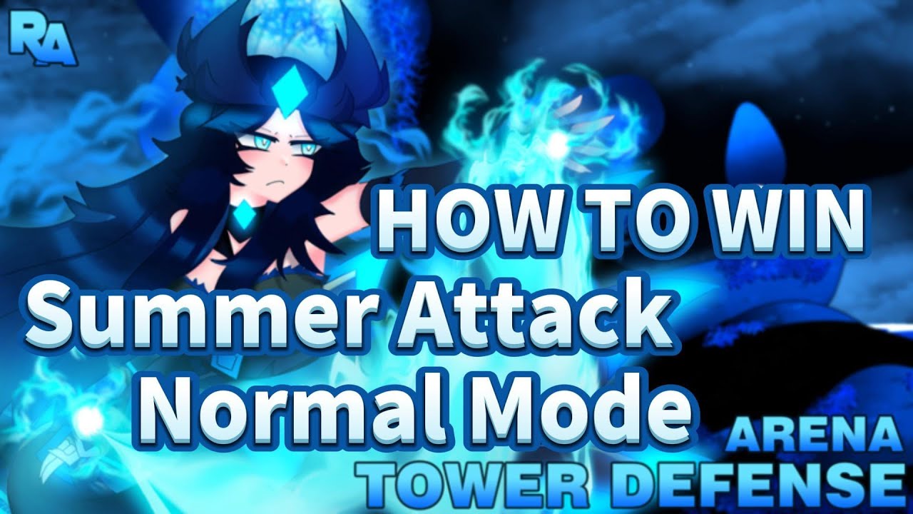 How to EASY WIN Summer Attack Normal Mode (4 People) Strategy｜Roblox ...