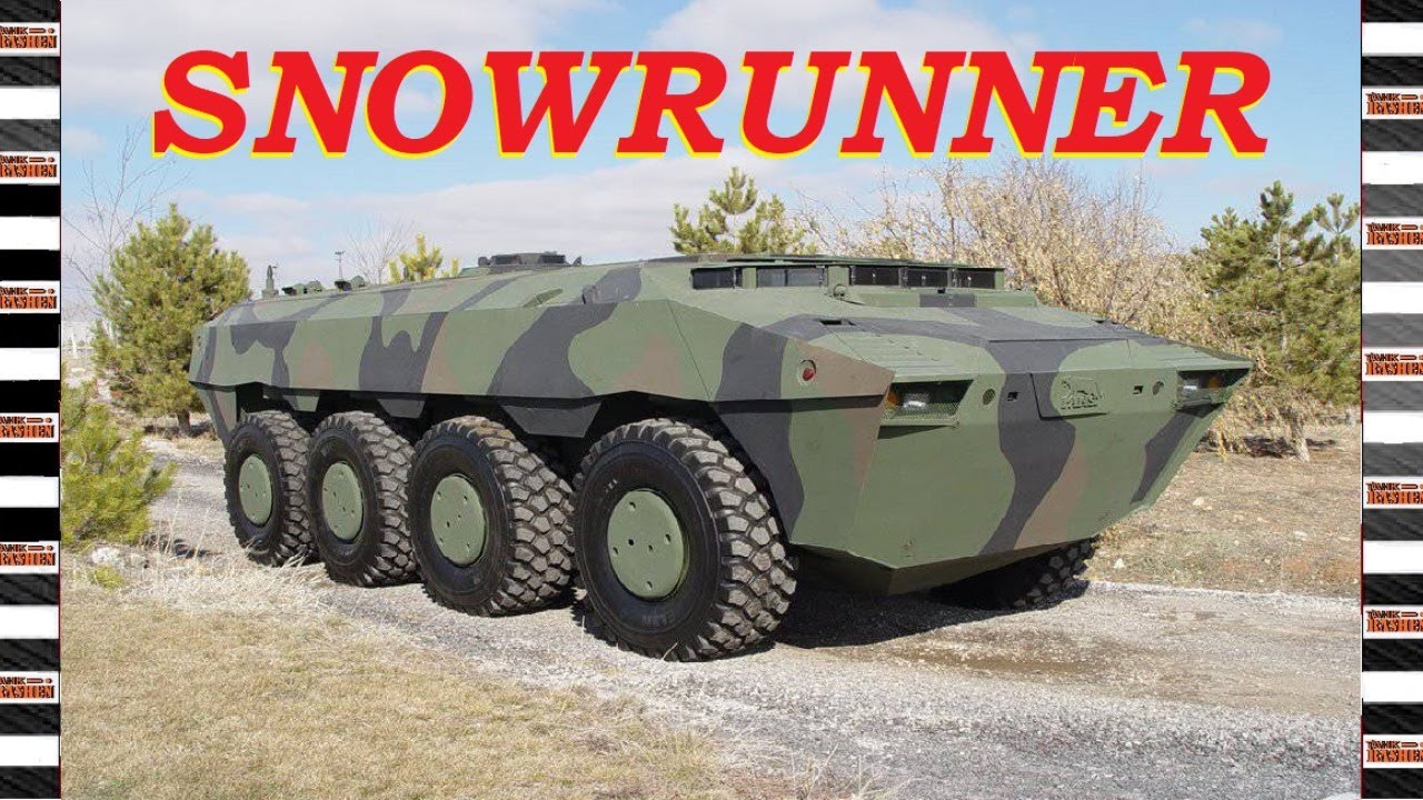 SnowRunner 2020 .Карта ЗИМНЕГОРСК .ЕДИМ ЗА *** БТР ***(TUZ 420 Tatarin ...