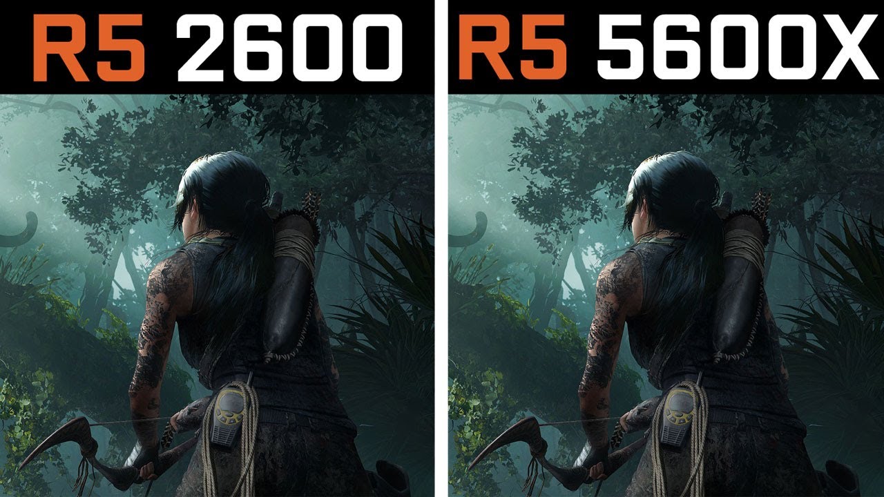 Ryzen 5 2600 Vs Ryzen 5 5600X Test In 7 Games RX 580 YouTube