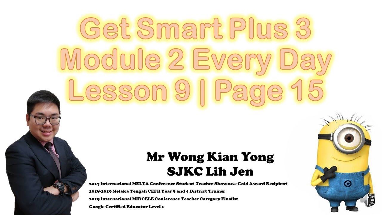 Get Smart Plus 3 | Module 2 Every Day | Lesson 9 | Page15 - YouTube