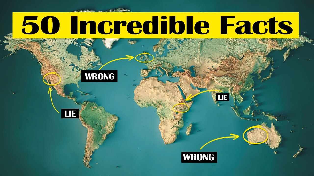 50 Geography Facts So Crazy They’ll Change How You See the World - YouTube
