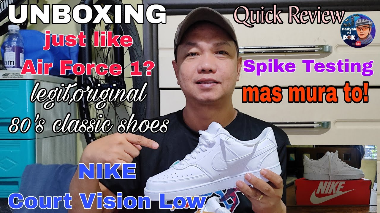 Unboxing NIKE Court Vision Low Next Nature Shoes,Just Like Nike Air ...