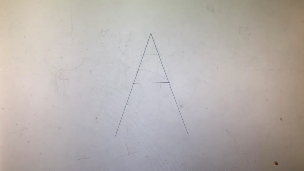 Learn to draw the letter a - YouTube