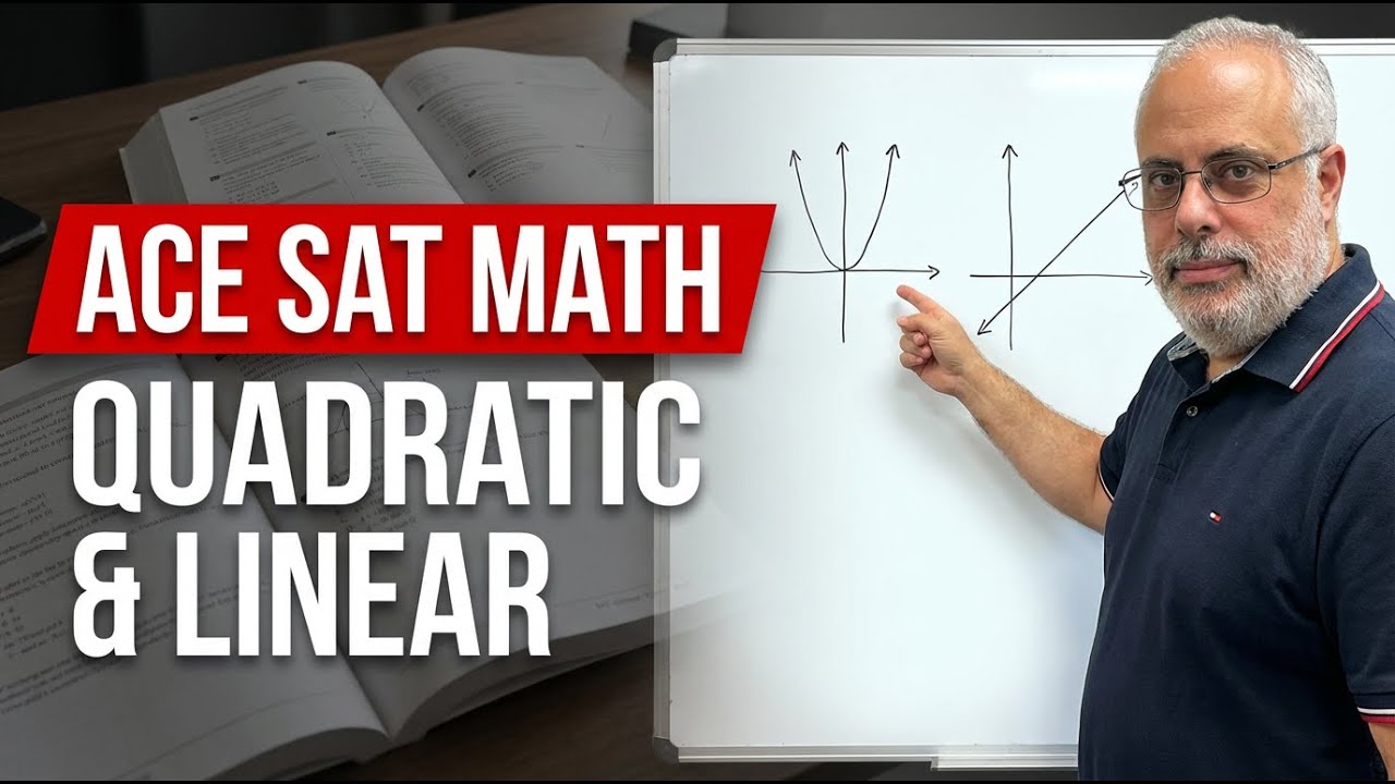 How To Ace Quadratic And Linear SAT Questions - YouTube