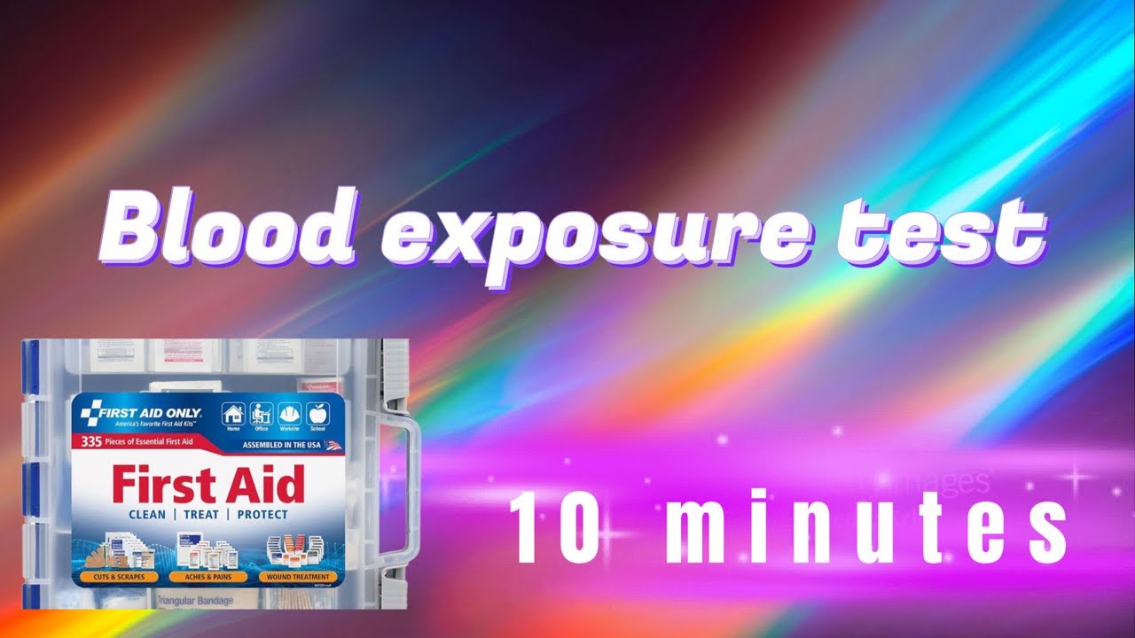 Blood exposure for Nail and cosmetology (10 minutes) - YouTube
