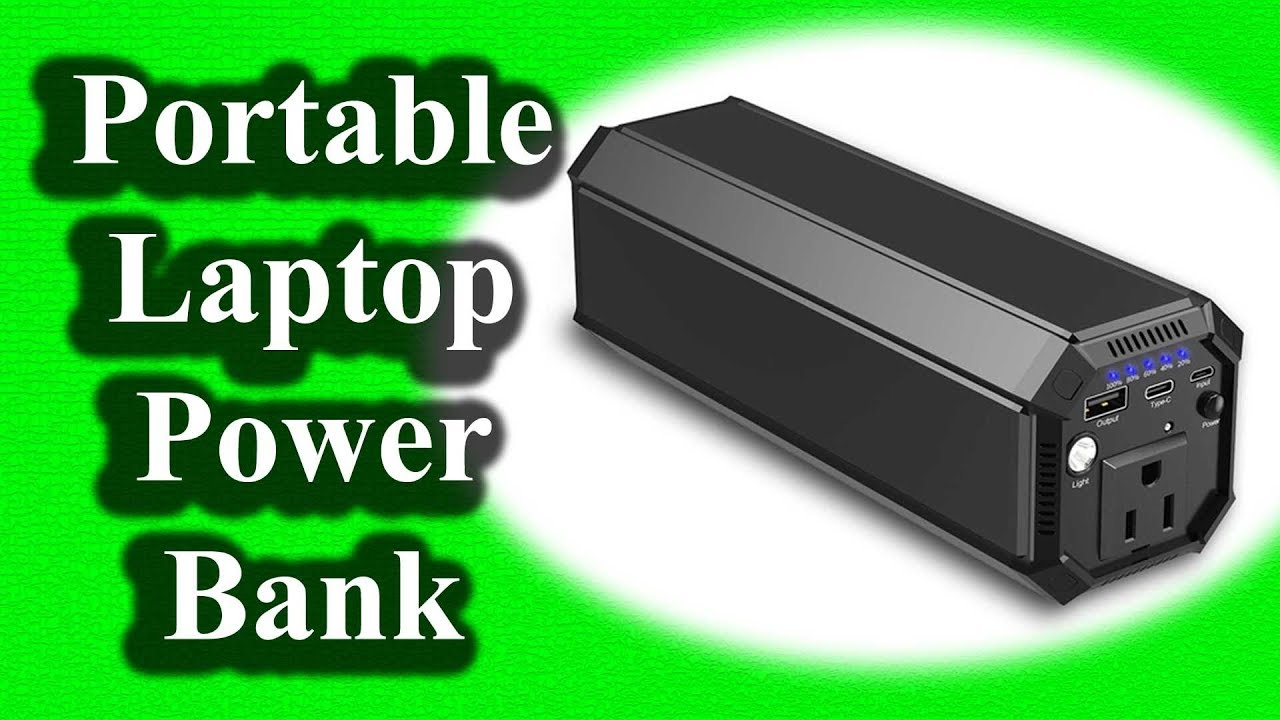 Portable Laptop Power Bank | Best Travel Power Bank for HP Dell Lenovo ...