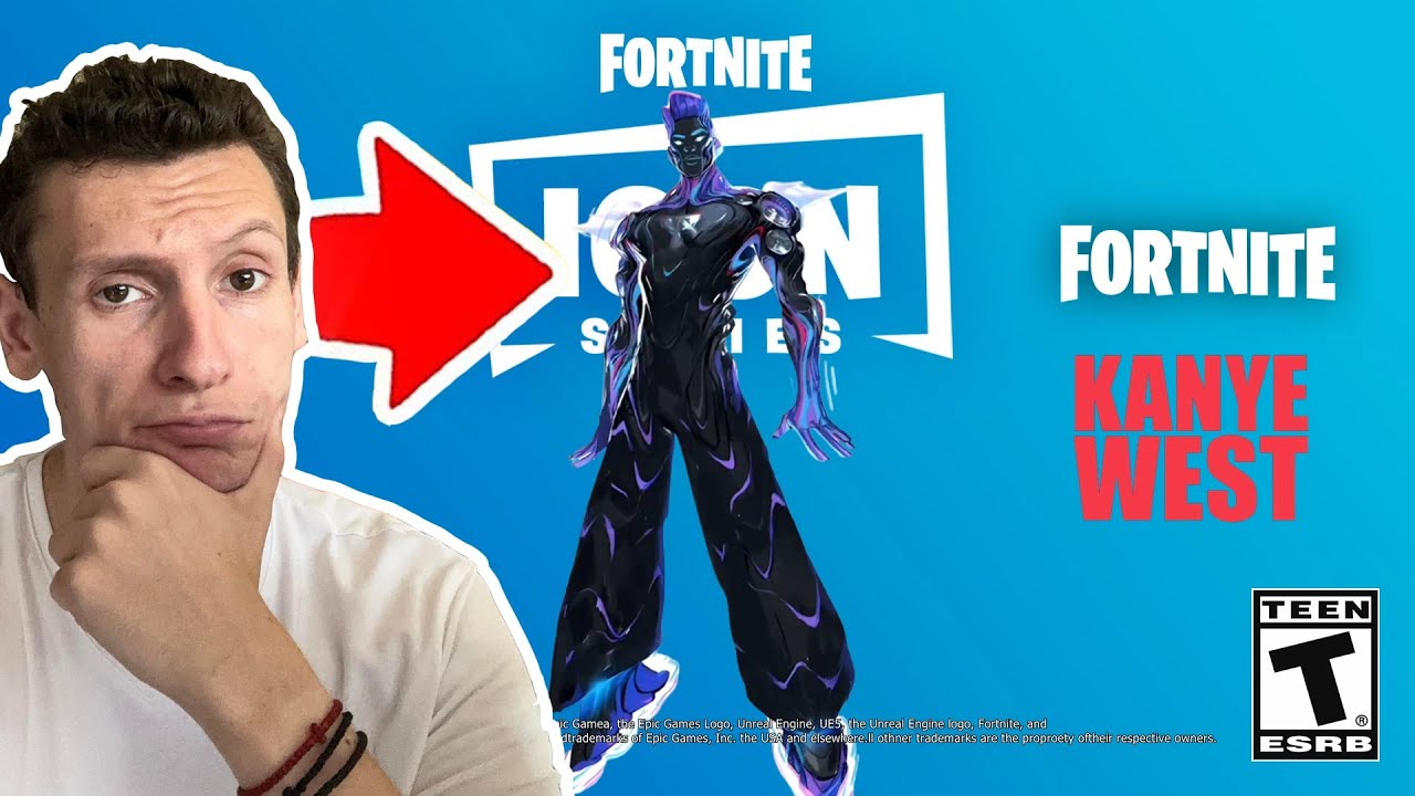 Fortnite a ANUNTAT?? Kanye West x FORTNITE! ( Skin + Lobby Mussic ...