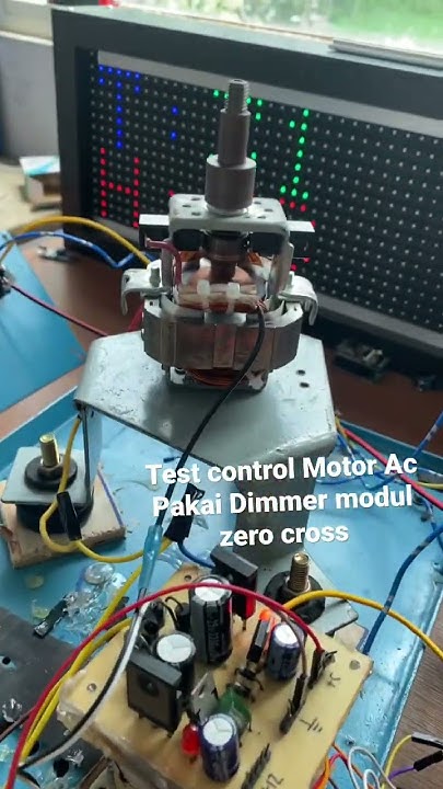 Control Motor Ac Modul Dimmer Zero Crossing - YouTube