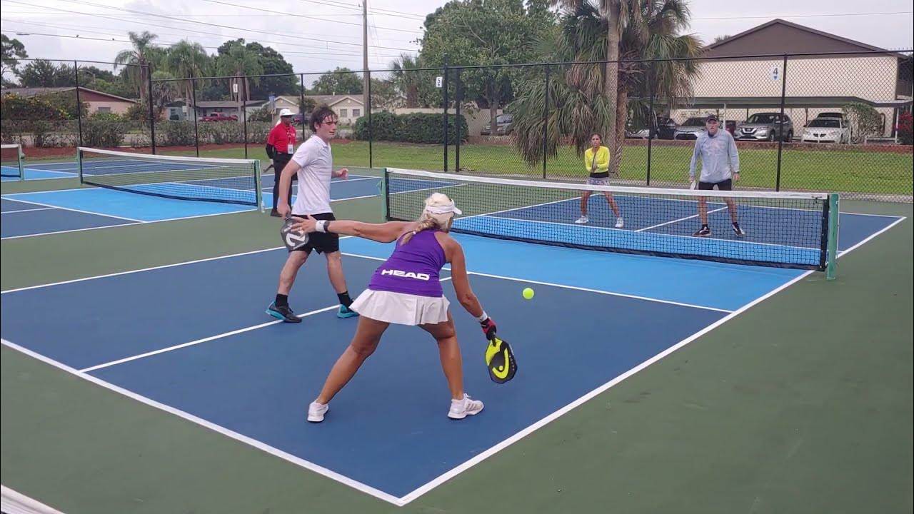 Finals Tough Pickleball Mixed Doubles Match At Summer Smackdown Tournament Youtube