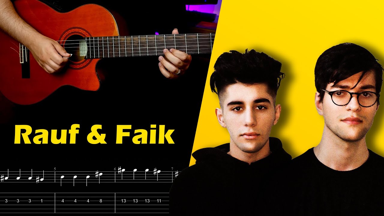 Learn How To Play КОЛЫБЕЛЬНАЯ On Guitar | Rauf & Faik | Easy Guitar ...