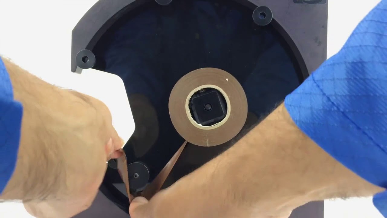 TDW019 Manual Tape Wrapper - YouTube