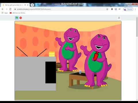 barney gets grounded for christmas - YouTube