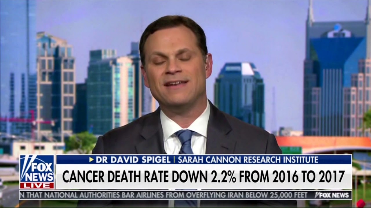 Dr. Spigel On Decline of Cancer-Related Deaths - Fox News - YouTube