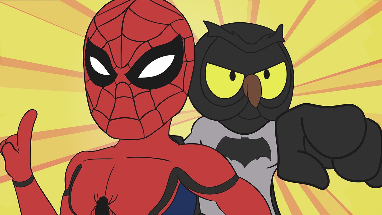 Vanoss CIVIL WAR Animated (Spiderman and Batman) - Delirious and ...