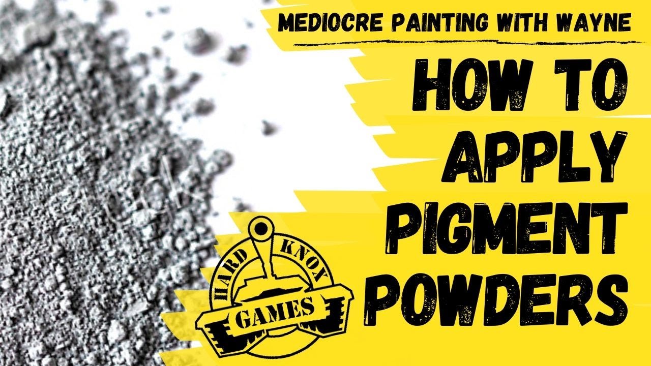 Weathering with pigments tutorial using rubber tipped brushes -Mediocre ...