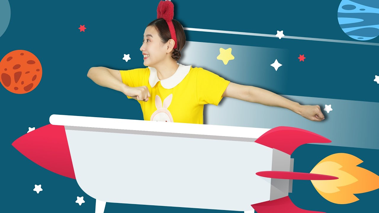 孩子不喜欢洗澡该怎么办？have a bath rocket 思维认知早教启蒙益智Ai育儿亲子Bunny Sister Kid’s theatre兔子姐姐过家家 - YouTube