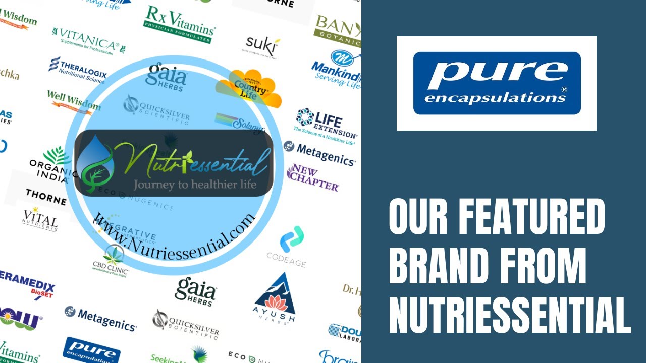 Pure Encapsulation || Branding Video || #healthsupplements || #nutriessential - YouTube