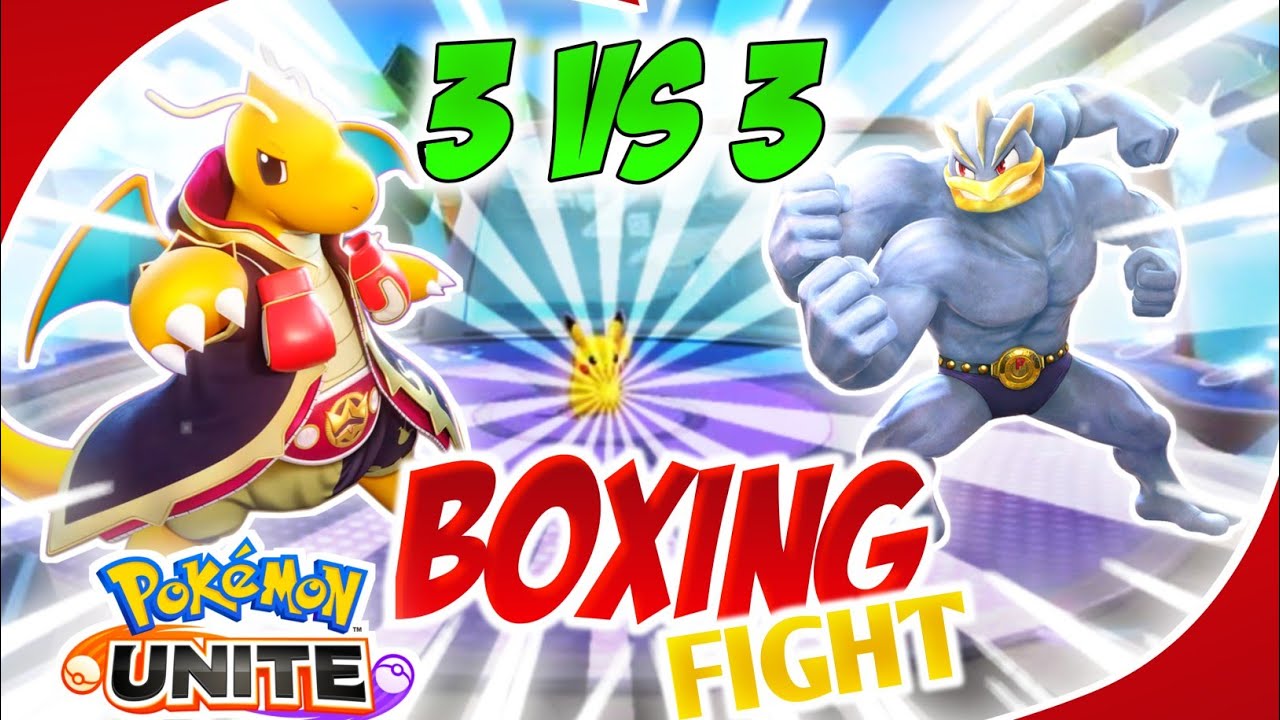 Boxing Fight In Pokemon Unite | 3 VS 3 Boxing Competition 👊💥 |Pokemon ...