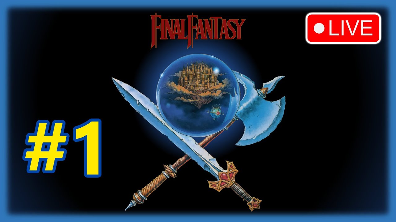 Final Fantasy #1 (beating Astos for my first time!) - YouTube