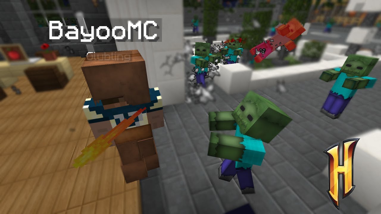 HYPIXEL PERO HAY UN APOCALIPSIS ZOMBIE | The Bloking Dead Hypixel - YouTube