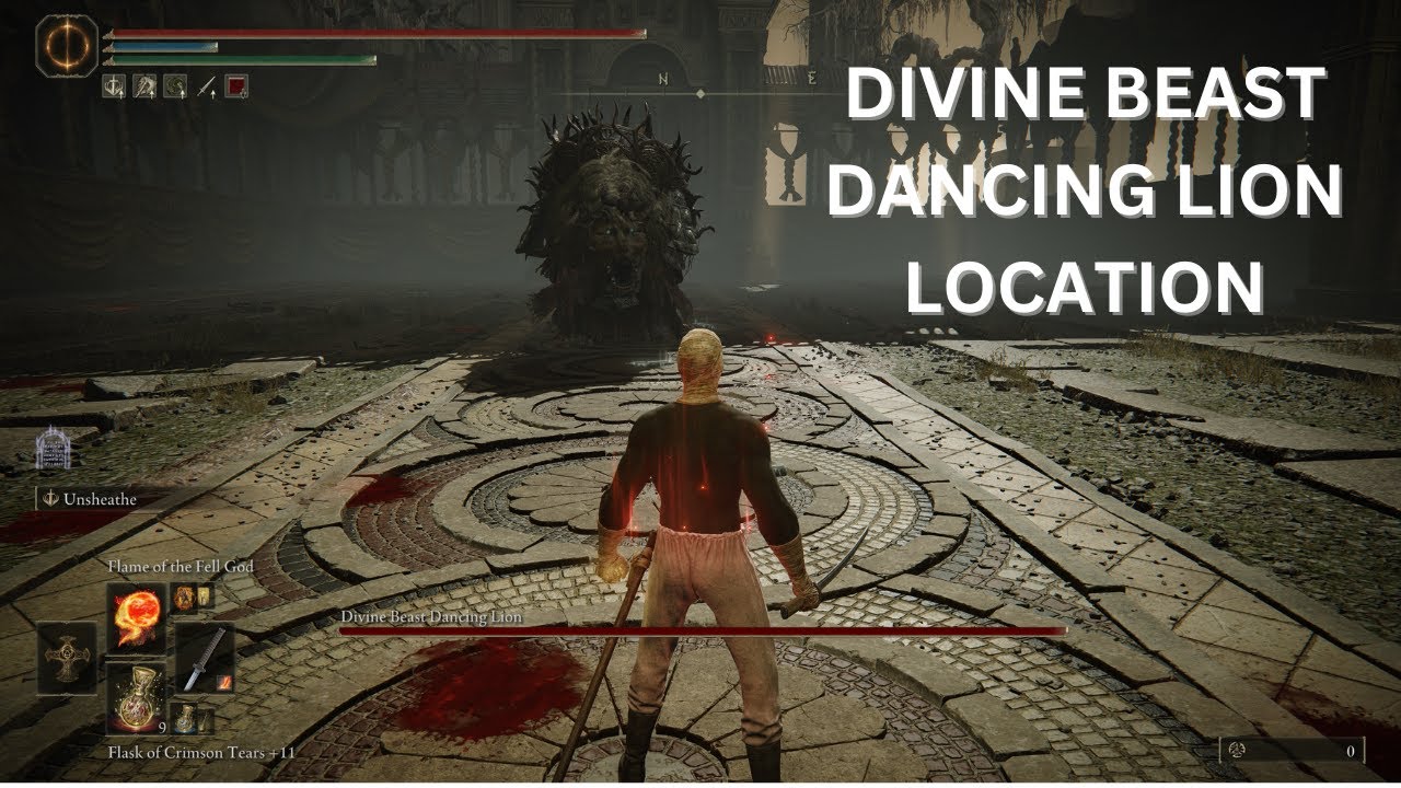 Divine Beast Dancing Lion Location | Elden Ring Shadow of the Erdtree ...