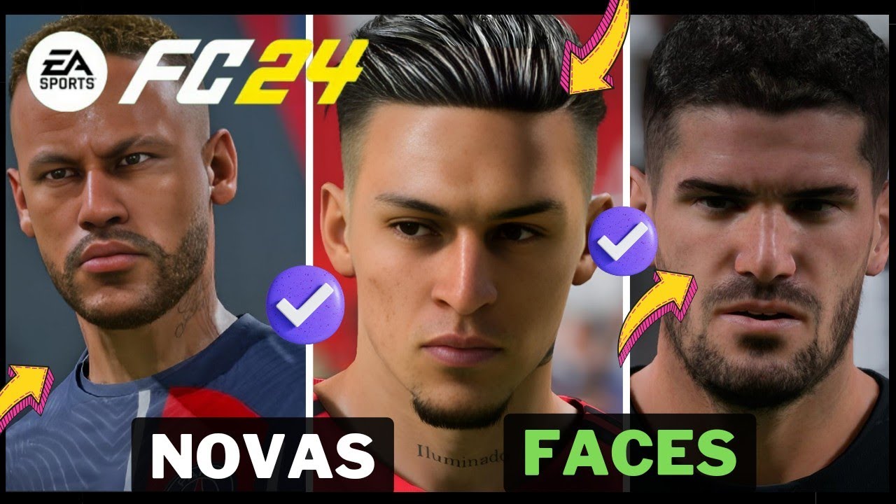 EA SPORTS FC 24 / NOVAS FACES E UPDATE 🚨🚨🚨 - YouTube