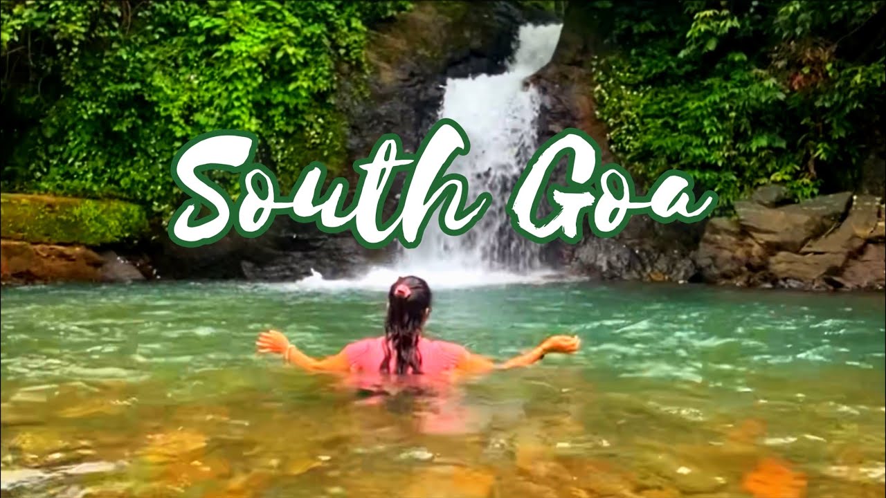 Waterfall in South Goa || Hidden Gem of Goa 🌴 - YouTube