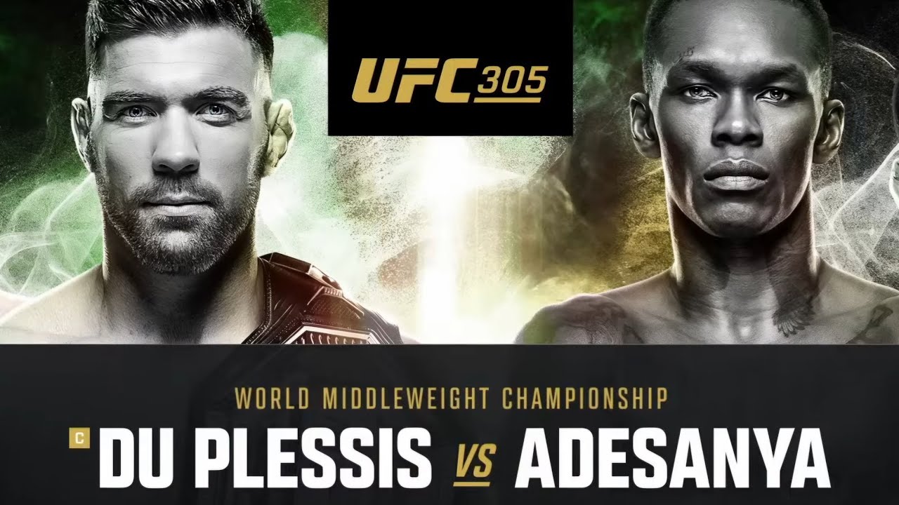 Is The Fix In? - UFC 305 Dricus Du Plessis vs Israel Adesanya ...